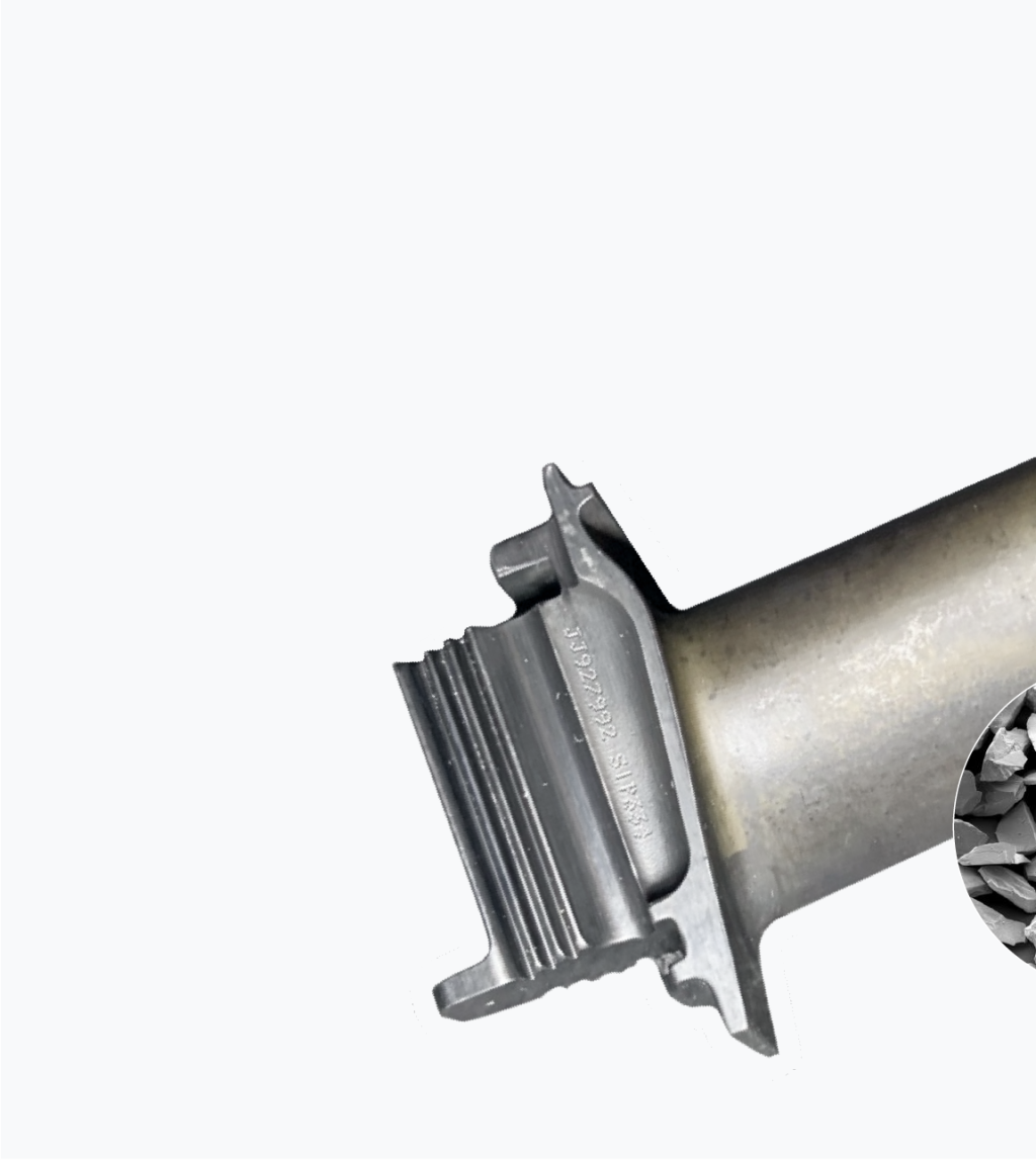 Hard ceramic particles for Blade Tips reinforcement - engine efficiency ...