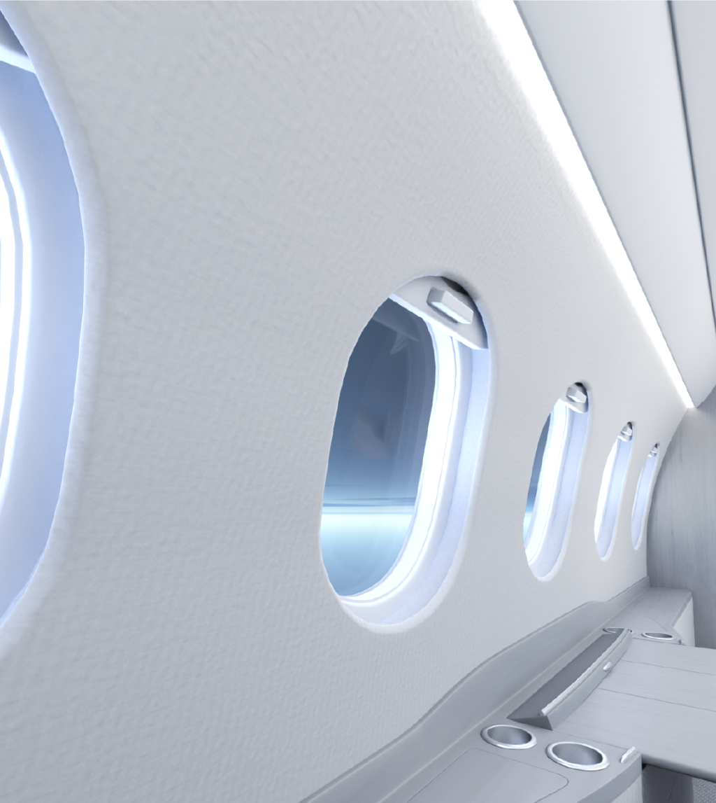 Cabin window - acoustic / acoustic comfort | Aerospace