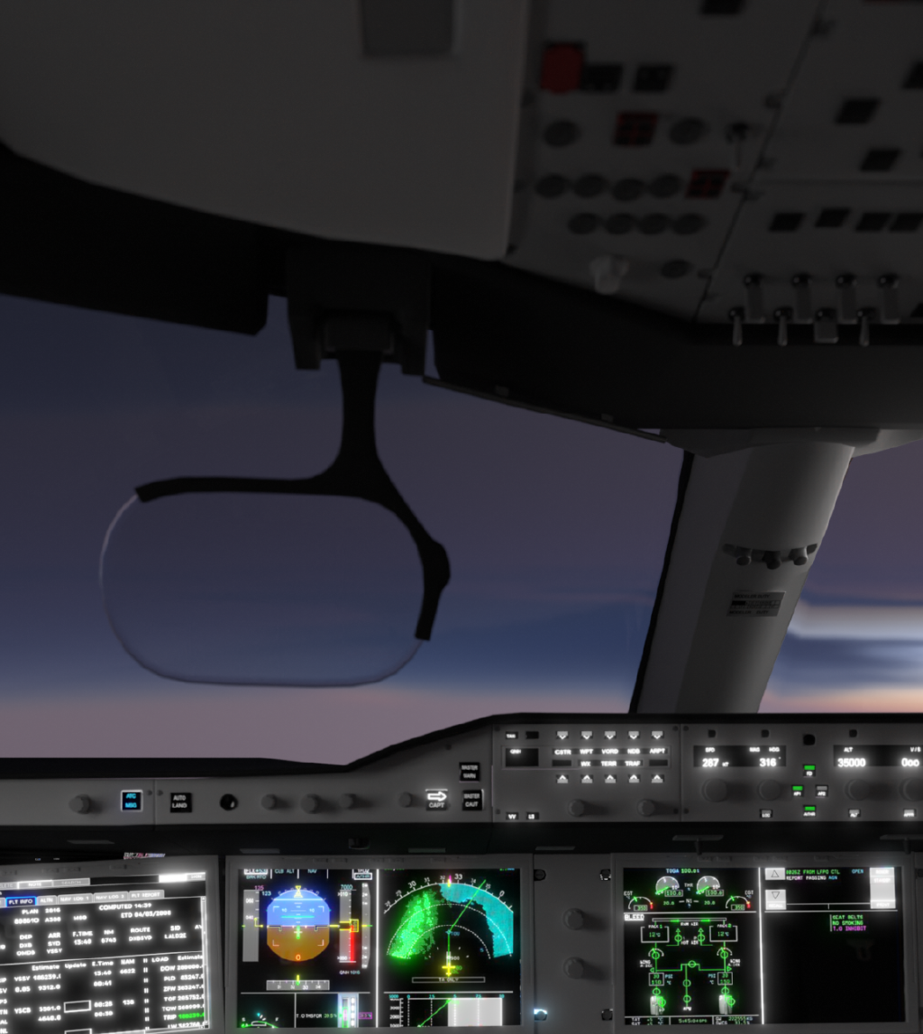 integrated camera / Weight optimization - windshield | Aerospace